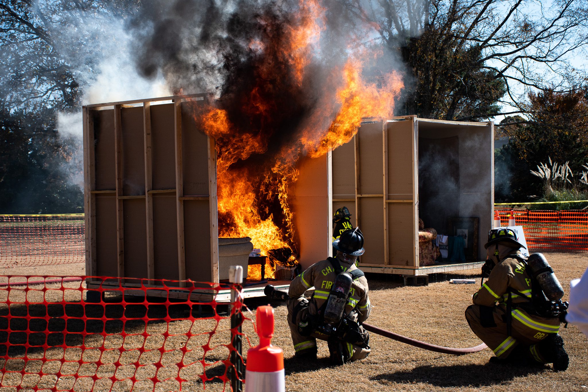 Fire Safety Demonstration Promotes Awareness - Environmental Health and ...