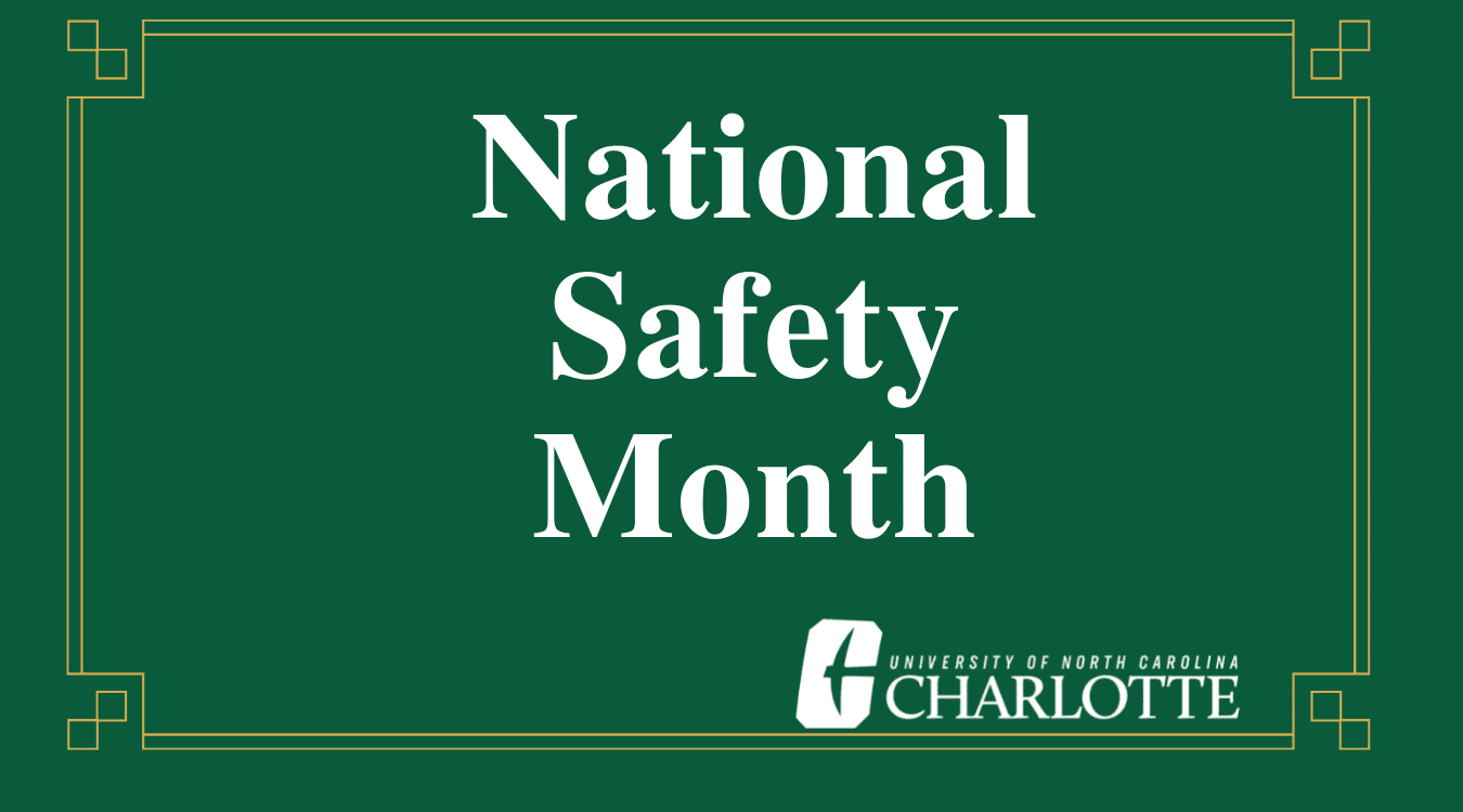 National Safety Month - Environmental Health and Safety
