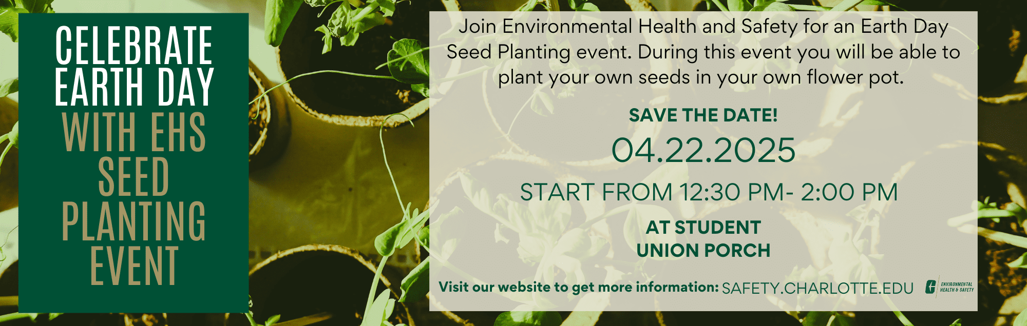 EHS Earth Day Event - Environmental Health and Safety